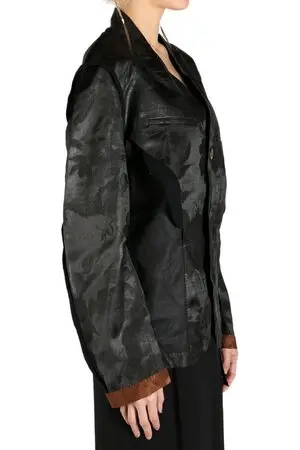 COMMUNS Classic Button Jacket With Long Sleeves