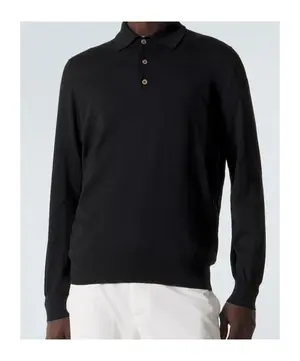 Brunello Cucinelli Cotton Polo Sweater