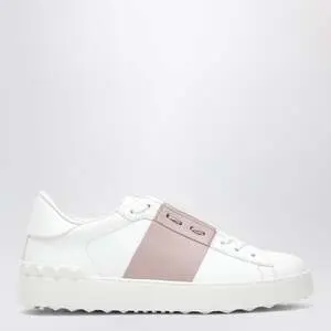 Valentino Garavani VALENTINO GARAVANI Open Sneakers In Calf Leather White