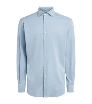Ralph Lauren Purple Label Knitted Piqué Shirt