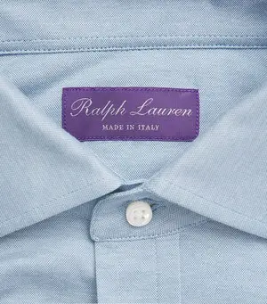 Ralph Lauren Purple Label Knitted Piqué Shirt
