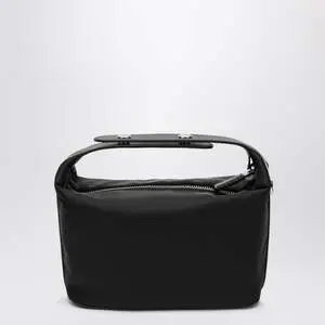 Prada Re-nylon Cherie Mini Bag With Leather Trim - Black