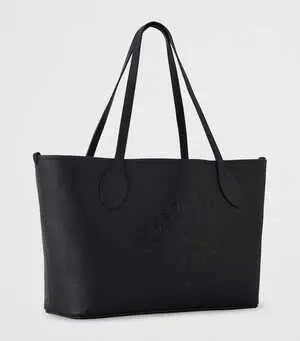 Mulberry Leather Tree Tote Bag