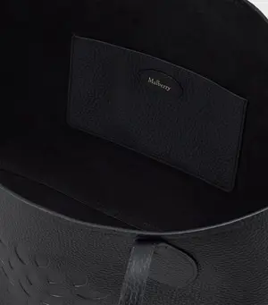Mulberry Leather Tree Tote Bag