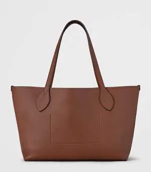 Mulberry Leather Tree Tote Bag