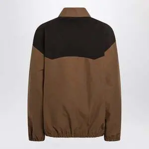 Miu Miu Oversized Blouson - Brown
