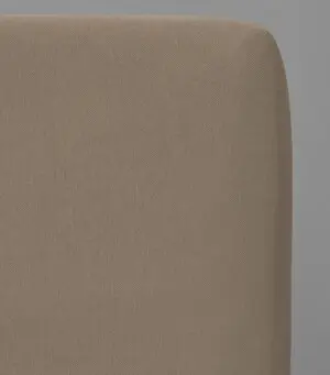 SOCIETY LIMONTA Linen Rem King Fitted Sheet - Brown
