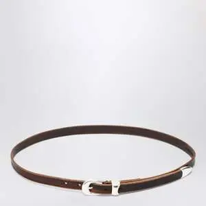 Our Legacy Olega Belt In Calfskin Leather - Brown