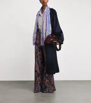 Etro Silk Paisley Scarf
