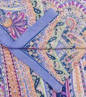 Etro Silk Paisley Scarf