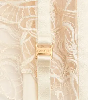 BORDELLE Pearl Suspender - Ivory
