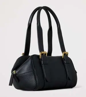 Mulberry Small Leather Boston Shoulder Bag