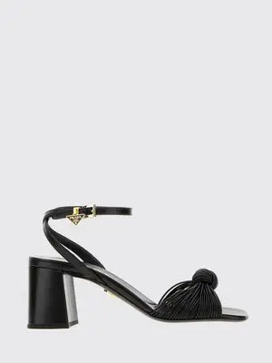 Prada Heeled Sandals - Black