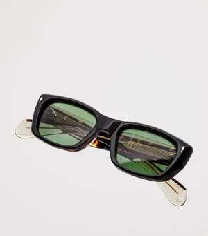JACQUES MARIE MAGE Corniche Rectangle Sunglasses