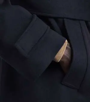 LARDINI Cashmere Belted Overcoat
