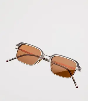 JACQUES MARIE MAGE Comanche Rectangle Sunglasses