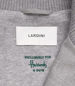 LARDINI Zip-up Stretch-virgin Wool Jacket