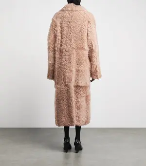 Victoria Beckham Shearling Overcoat