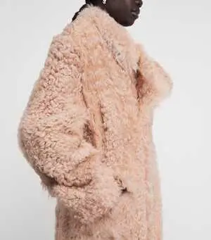 Victoria Beckham Shearling Overcoat