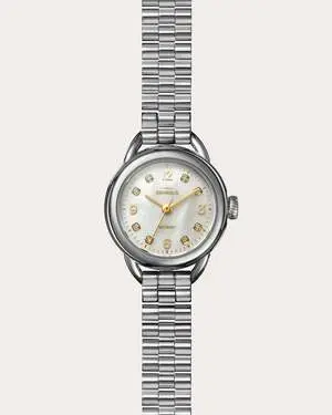 Shinola Diamond Runabout 25mm Bracelet Watch
