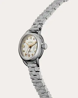 Shinola Diamond Runabout 25mm Bracelet Watch