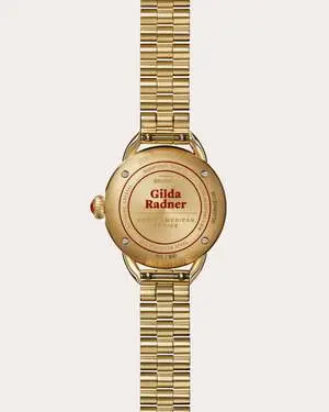 Shinola Diamond & Jasper Gilda Runabout 25mm Watch