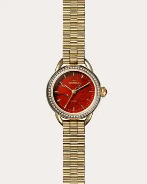 Shinola Diamond & Jasper Gilda Runabout 25mm Watch