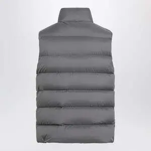 Moncler Padded Vest - Gray