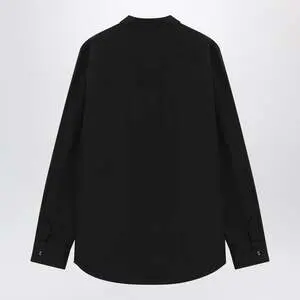 Burberry Classic-fit Cotton Poplin Shirt With Check Trim