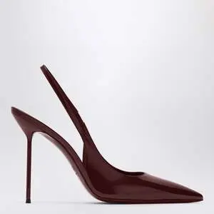 Paris Texas PARIS TEXAS Slingback Pumps In Patent Leather Red