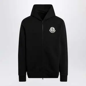 Moncler Cotton Hoodie With Embroidered Logo