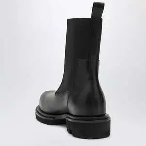 Rick Owens Leather Tower Beatle Gabe Boots