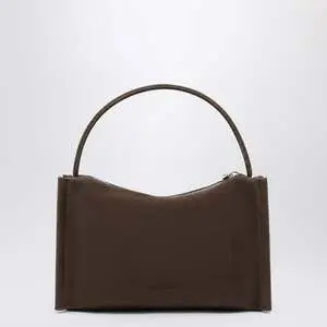 JW Anderson Loafer Bag In Suede And Calf Leather - Brown