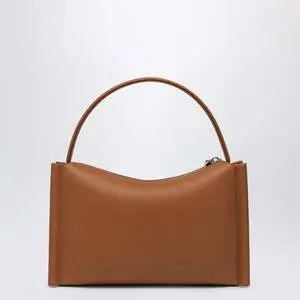 JW Anderson Calf Leather Loafer Bag - Brown