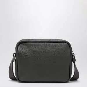 Loewe Grained Leather Crossbody Bag - Gray