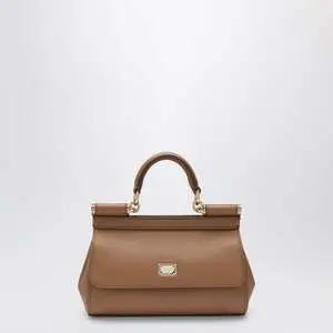 Dolce & Gabbana Small Sicily Handbag - Brown