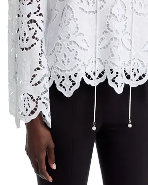 TOCCIN Halina Embroidered Top