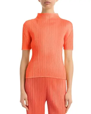 Issey Miyake September Top - Orange