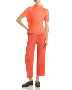 Issey Miyake September Top - Orange
