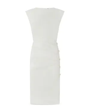 Pinko Alissa Stretch Linen Blend Dress