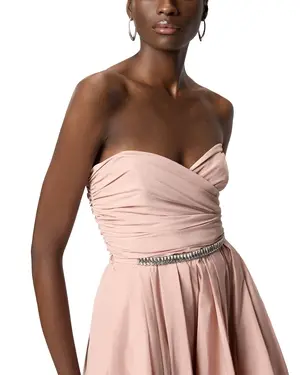 Pinko Dattero Abito Taffeta Dress