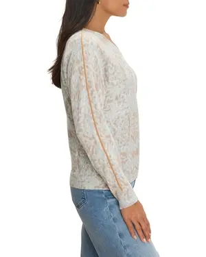 NIC+ZOE Impressions Tipped Sweater