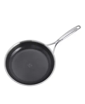 ZWILLING Peak Stainless Steel Dual Performance Ceramic Fry Pan With Lid, 10