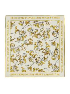 Versace 100% Silk Silk Scarf For Fw26 - Multicolour
