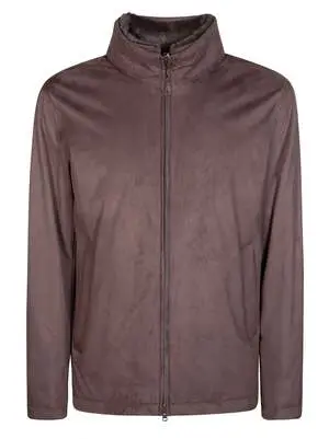 Herno Classic Windbreaker Jacket - Marrone