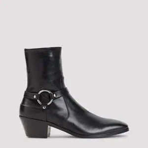 TOM FORD Supple Leather Ankle Boot With 5cm Heel