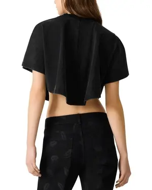 Steve Madden Callum Embellished Knit Top