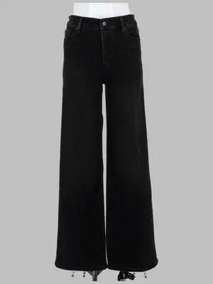FRAME Le Slim Mid-rise Jeans - Black