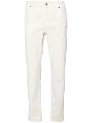 Brunello Cucinelli Mini Trousers - Offwhite