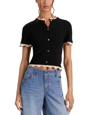 Alice + Olivia Trimmed Cardigans For Women